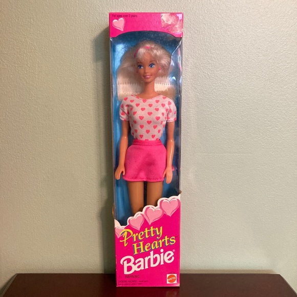 Barbie | Toys | Nwt Vtg Mattel Pretty Hearts Barbie Fashion Doll | Poshmark